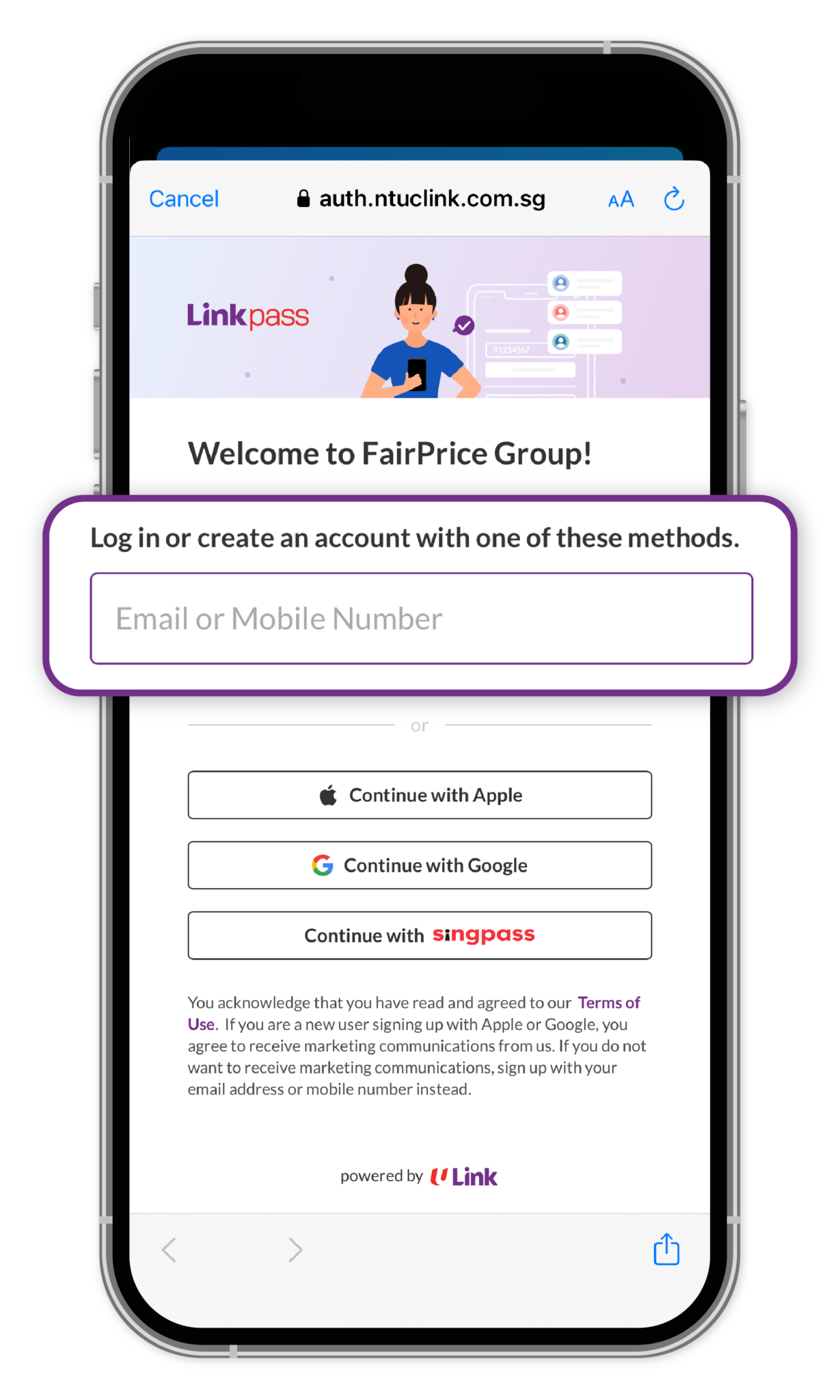 Get Linkpoints everywhere with your FairPrice Group app - Link