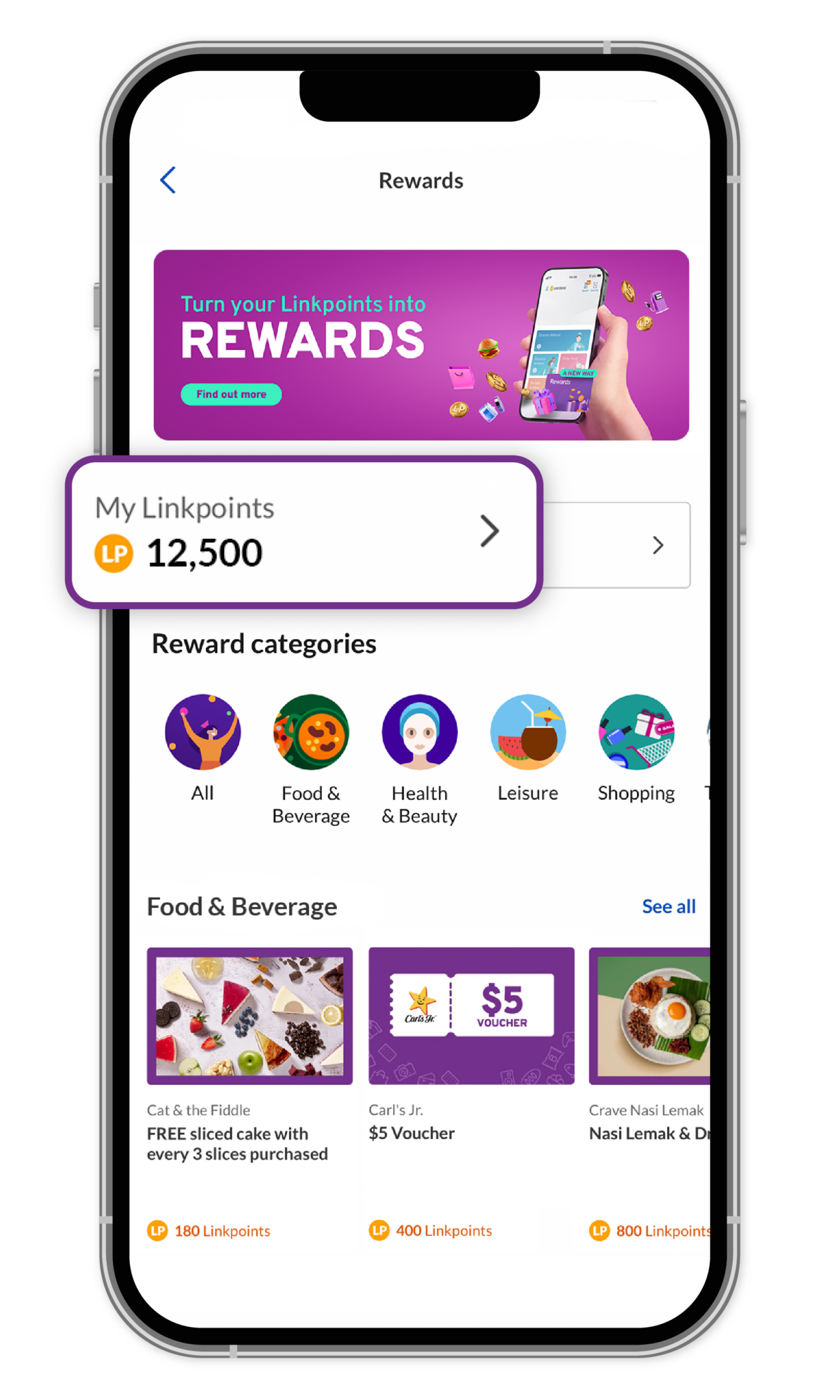 Get Linkpoints everywhere with your FairPrice Group app - Link