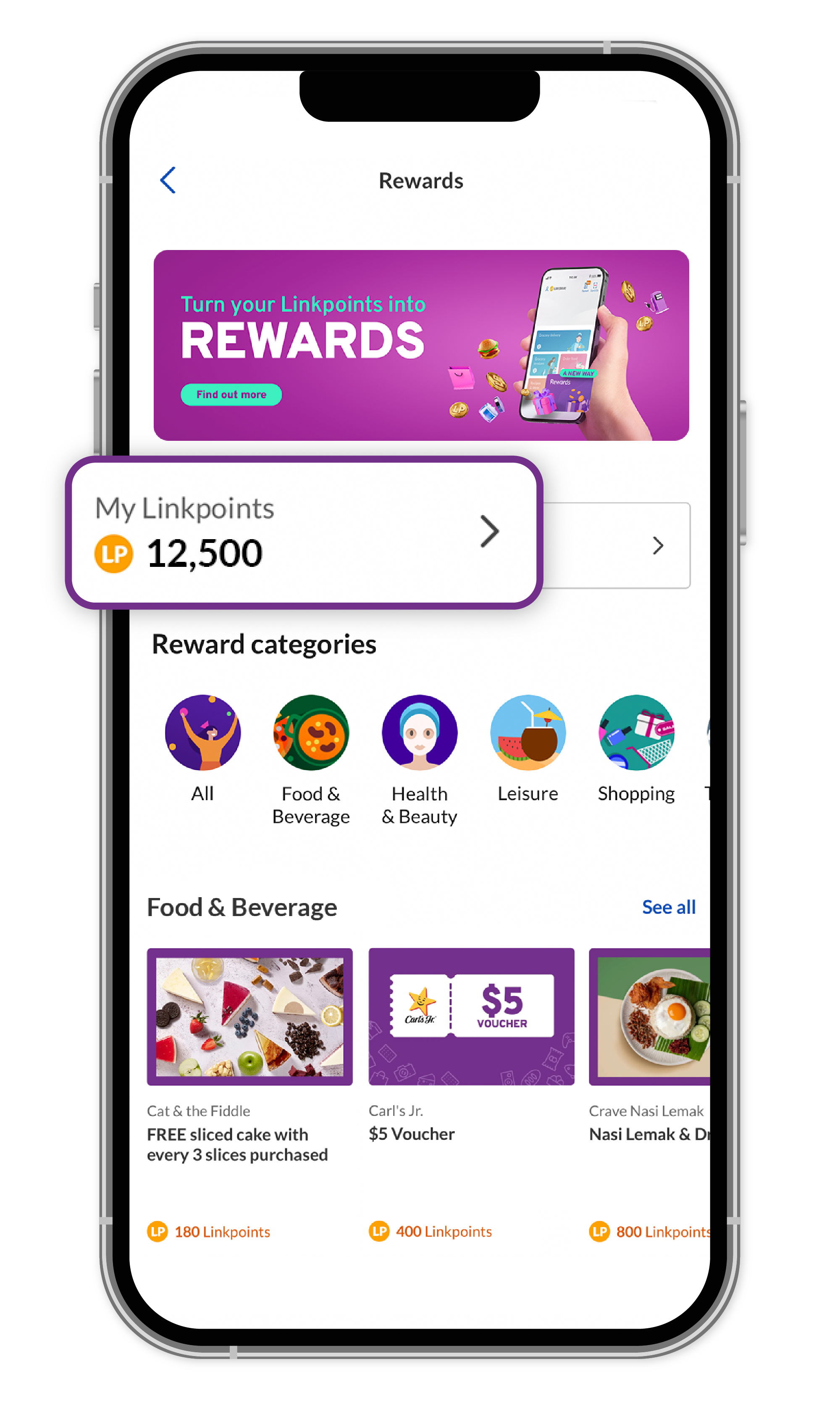 Get Linkpoints everywhere with your FairPrice Group app - Link