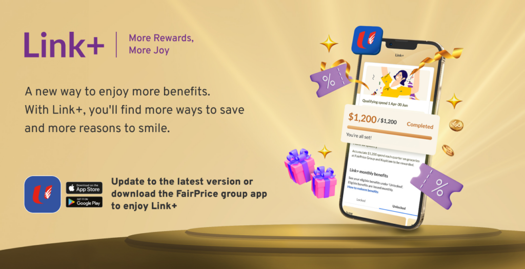 Link+ | More Rewards, More Joy.